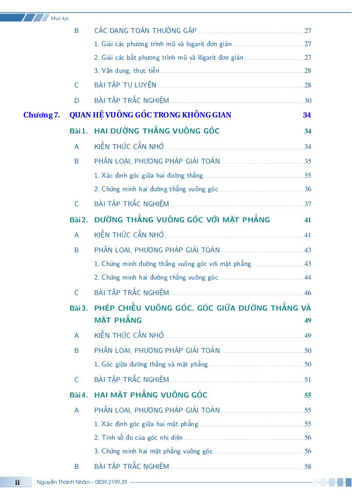Tài liệu toán: Phân Dạng Và Bài Tập Toán 11 Knttvcs Tập 2 – Nguyễn Thành Nhân có file PDF & Đáp Án